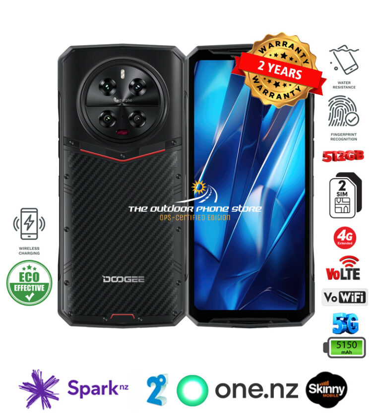 Doogee Dark-10 DK10 5G Rugged Phone, Android 13, 12-32GB+512GB Black ...